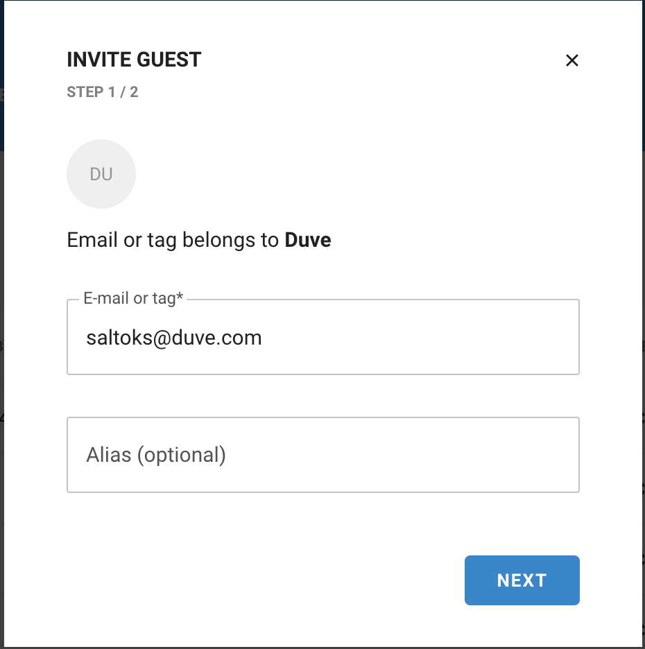 Salto KS Access Codes Integration – Duve